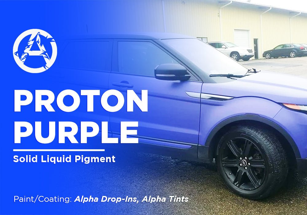 Proton Purple Project Photos | Alpha Pigments | Autoflex Coatings